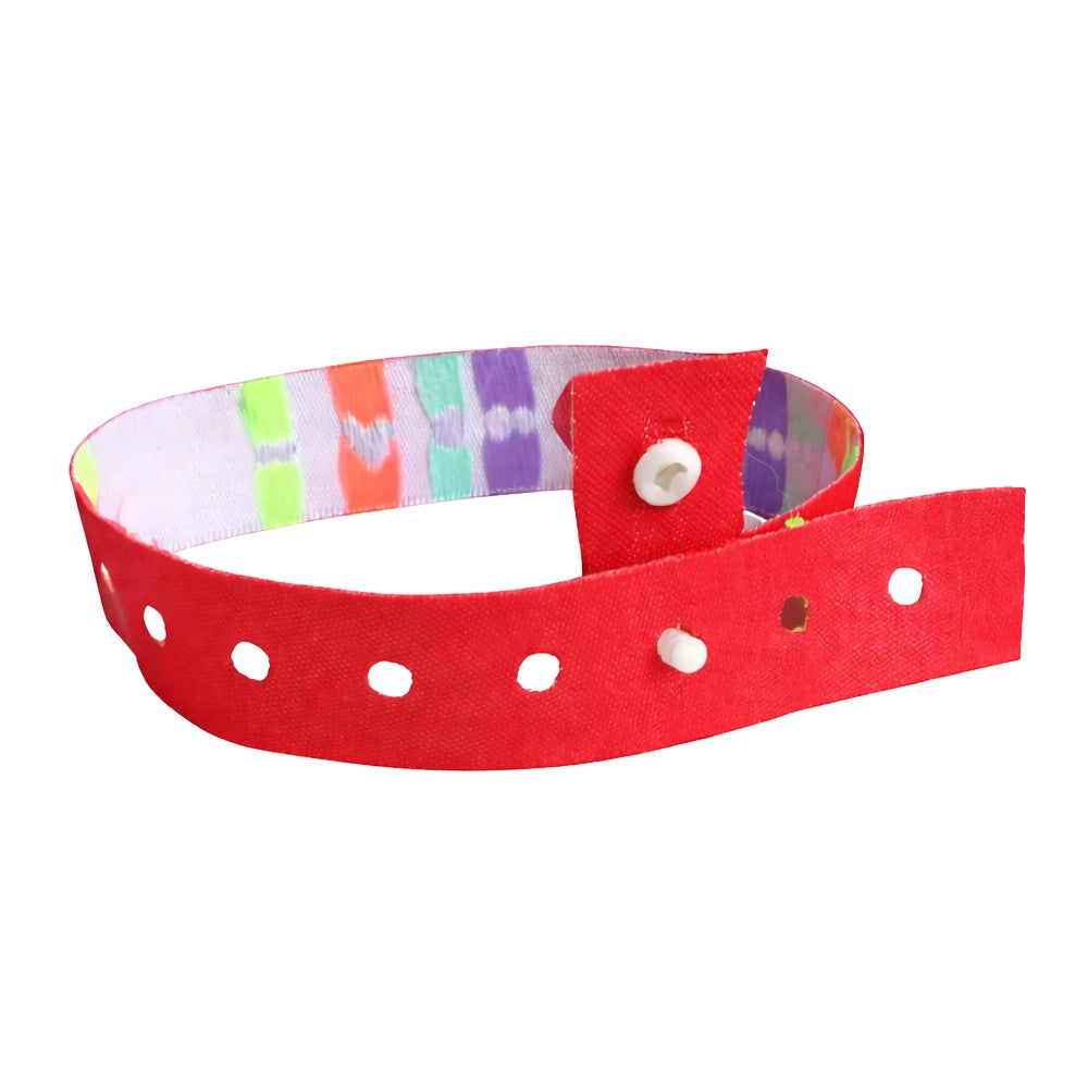 Snap Closure Cloth Wristbands | Secure Fit – The Wristband Man