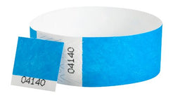 1" Detachable Stub Tyvek® Wristbands | Tear-Off Ticket Bands USA – The ...